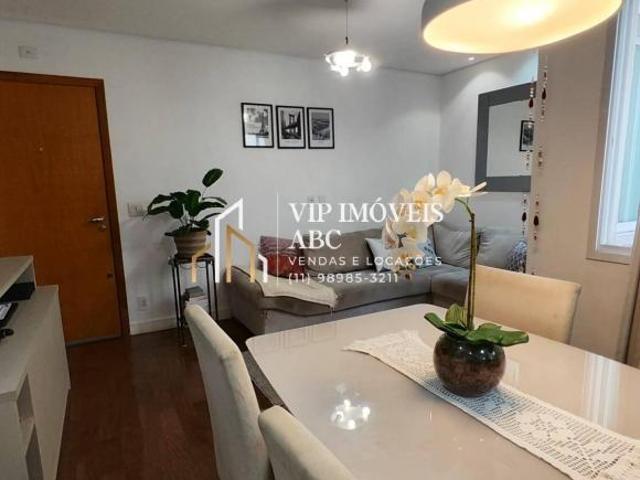Lindo Apartamento à Venda, 3 dom, 2 vagas, Bairro Santa Maria, Santo André