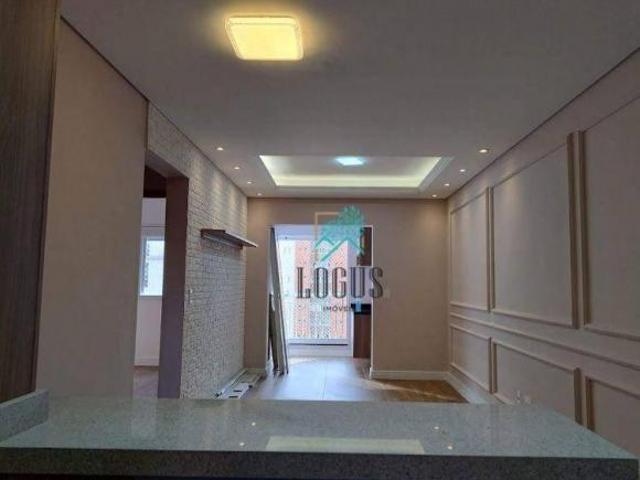 Lindo Apartamento à Venda | 65m² | 2 Quartos | 1 Suíte | 1 Vaga | Bairro Campestre | Santo André