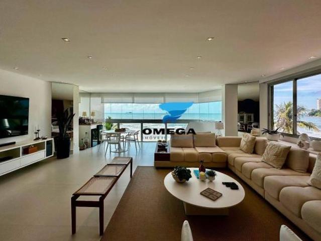 Lindo apartamento à vende frente mar na Praia das Astúrias no Guarujá | Omega Imóveis