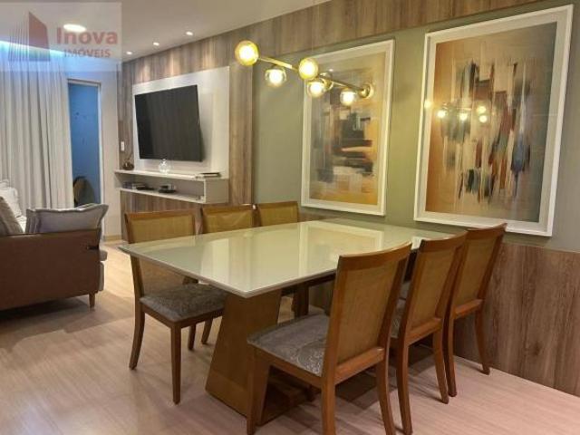 Lindo Apartamento com 3 qtos/suíte/varanda/2 vagas, à venda, 109 m² por R$ 475.000 Alto dos Passos