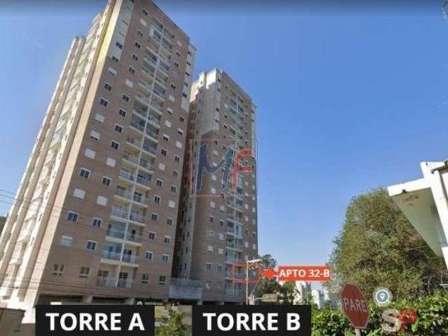 Lindo apartamento com 51 m², 2 dormitórios, sala, cozinha, área de serviço, banheiro e 1 vaga cobert