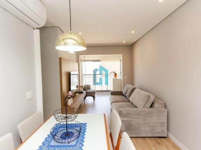 Lindo apartamento com 54m², 2 dormitórios sendo 1 suíte, 1 vaga de garagem