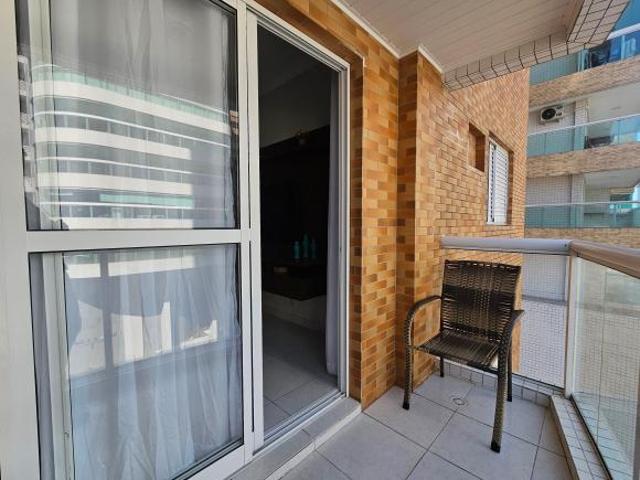 Lindo apartamento com vista para o mar na Praia Grande