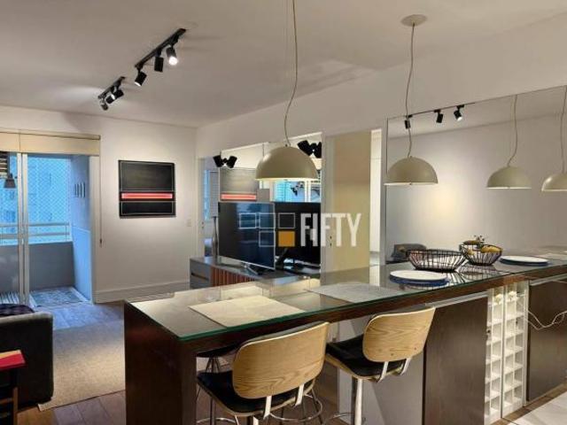Lindo Apartamento Completamente Mobiliado no Itaim Bibi para Locação e Venda