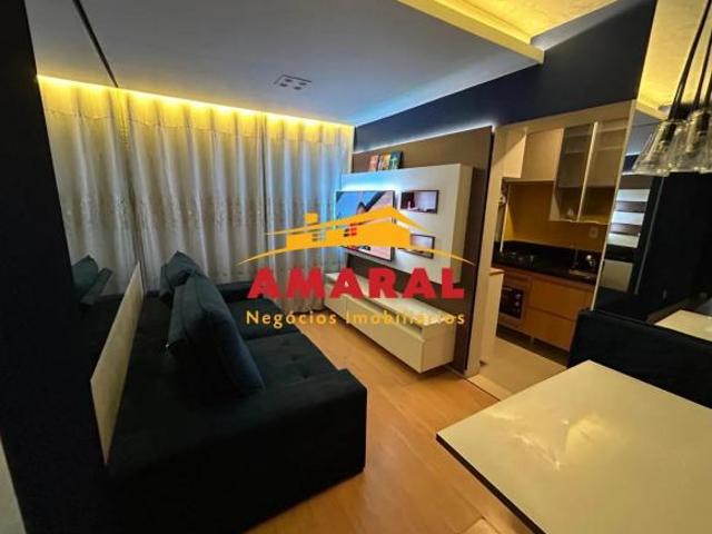 Lindo Apartamento de 2 Dormitórios com armários planejados no Condomínio Flex Suzano