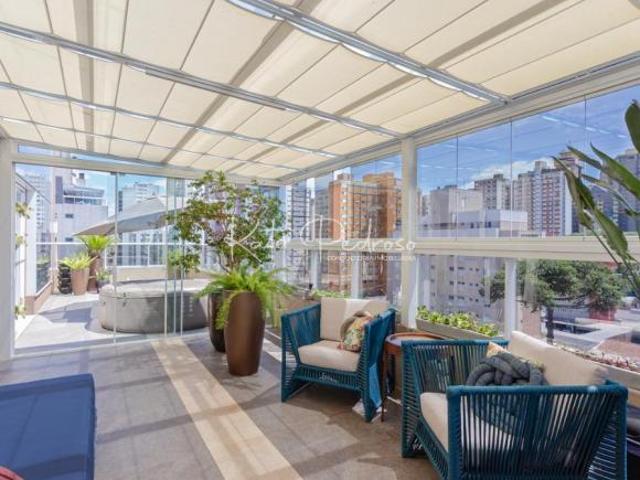 Lindo Apartamento de Alto Padrão à Venda no Bigorrilho – Divisa com o Batel | Andar Alto com área ex