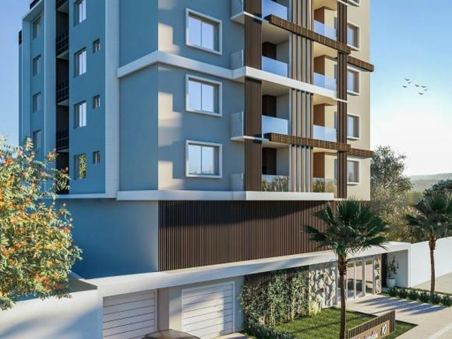 Lindo apartamento em construção de 2 dormitórios, suíte, sacada, churrasqueira