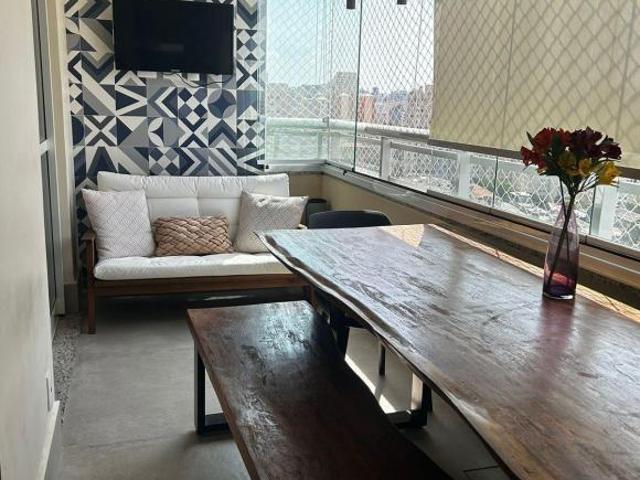 Lindo apartamento mobiliado à venda 98m², 3 vagas no Cambuci