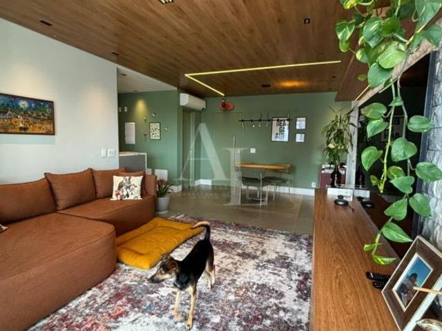 Lindo Apartamento mobiliado e decorado com 123m2 3 suites e 2 vagas Level Alphaville