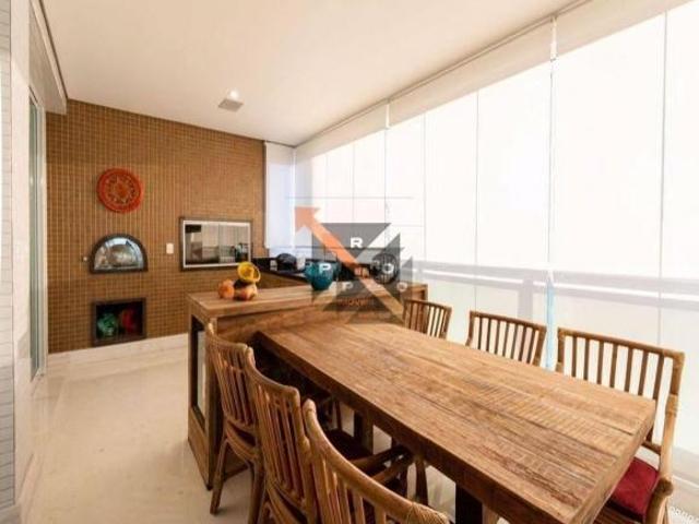 Lindo Apartamento mobiliado no Anália Franco, 4 suítes, 5 vagas, depósito privativo,lazer comple