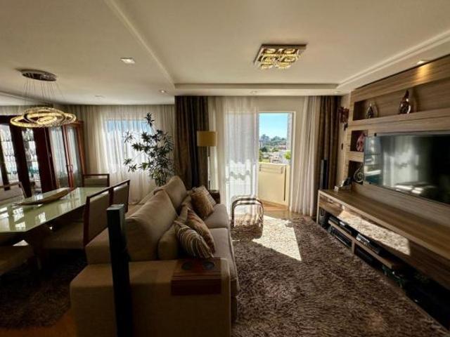 Lindo apartamento no 10º andar 2 quartos mobiliado ensolarado Cristo Rei Curitiba