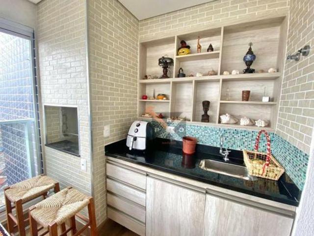 Lindo Apartamento No Tatuapé Varanda Gourmet 03 vagas com depósito privativo