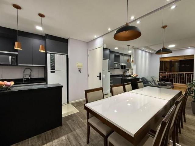 Lindo apartamento no condomínio Moovie Cyrela em Sbc com 2 vagas