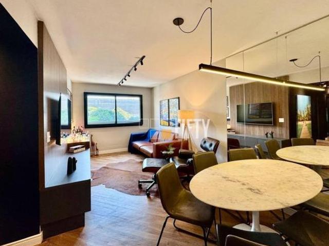 Lindo Apartamenfo Finamente Decorado e Mobilíado com 70m² à Venda em Moema ao lado do Shopping Ibira