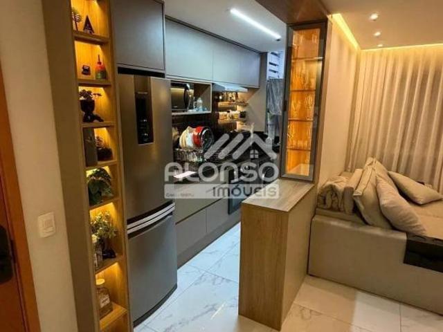 LINDO APARTAMENO A VENDA, 2 QUARTOS, 46 m², 1 VAGA, RESERVA RAPOSO