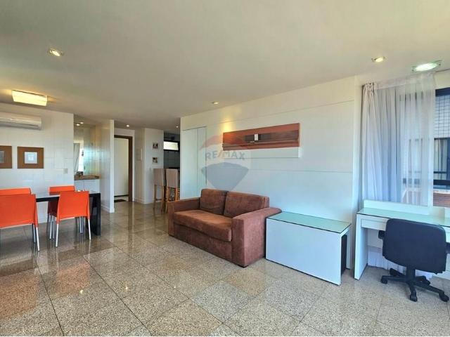 Lindo apt. mobiliado no Ed. Studio da Praia em Ponta Negra com vista mar