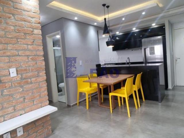 Lindo Apto Mobiliado 2 dorms 1 Suíte 2 Vagas Cobertas Venda Alpha Club Residencial Votorantim