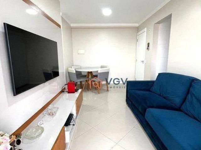 Lindo apto com 2 dorm. 1 vaga em garagem