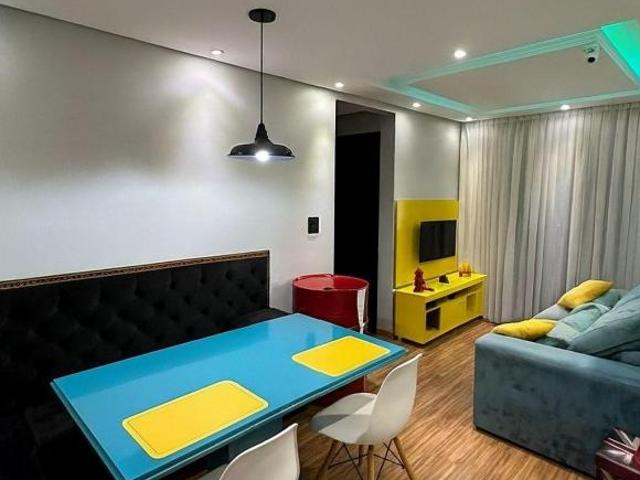 LINDO APTO SEMI MOBILIADO EM SUZANO!PQ SAMOA BAIRRO VILA URUPÊS POR R$239.000,00