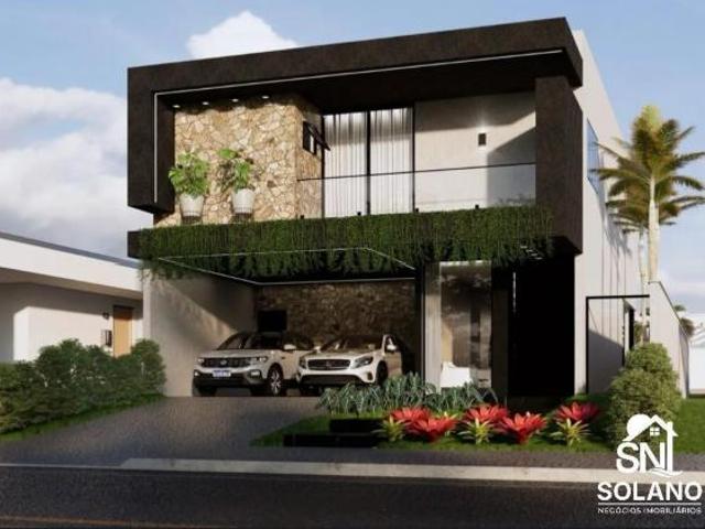 Lindo e moderno sobrado em construção a venda no condomínio Jardins Sevilha !
