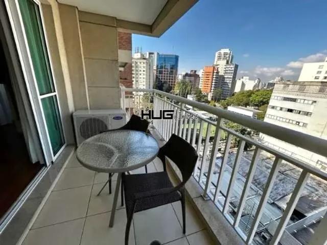 Lindo flat mobiliado 2 dorm, 1 vaga na Bela Bista