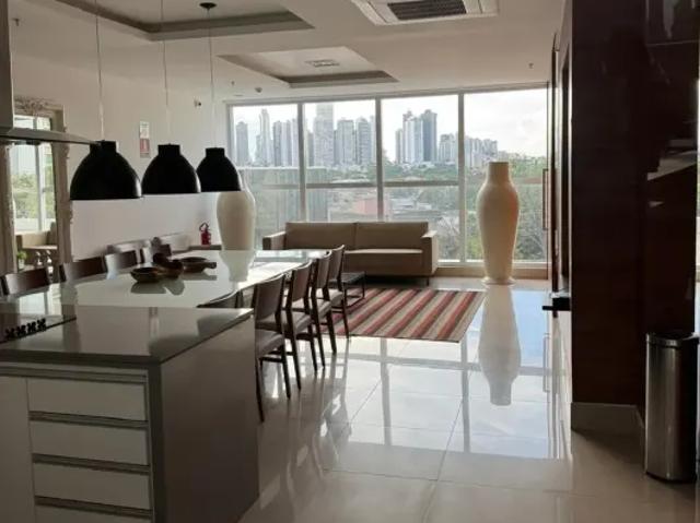 Lindo Flat mobiliado para aluguel, com 43m², Edifício Metropolitan Sidney Smart Style, Jardim Goiás