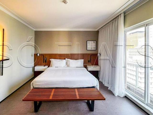 Lindo Flat no Jardins Rede Melia Próximo a Universidades e Estação de Metrô