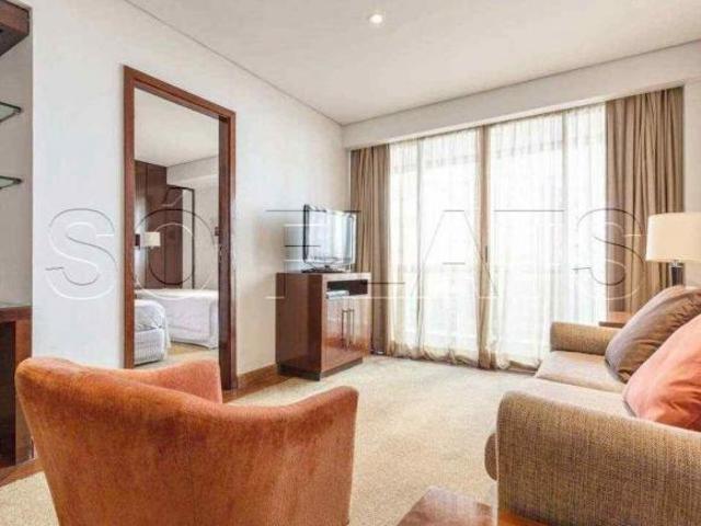 Lindo flat George V com 80m², 2 dormitório e 2 vagas de garagem disponível no Itaim Bibi