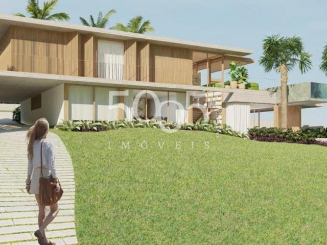 Lindo projeto de casa térrea contemporânea à venda no Terras de São José II com 2302m2 de terreno e