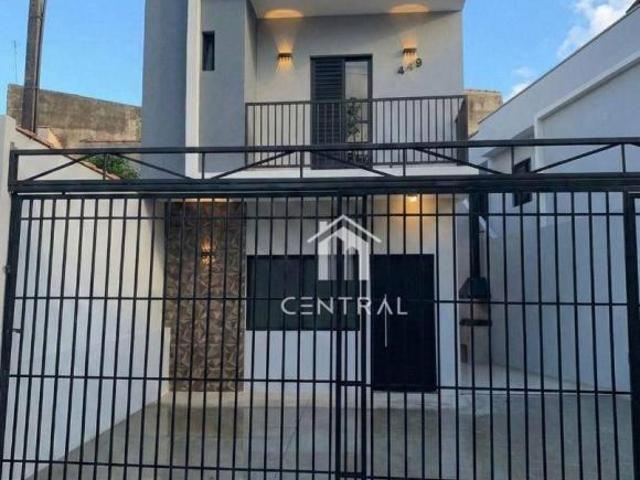 Lindo sobrado no Jd Triunfo com 3 dorms 3 suites vagas de garagem para 3 carros e uma localizacçao ó