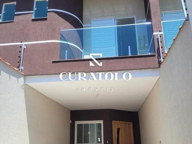 LINDO SOBRADO COM 3 DORMS, 1 SUÍTE, QUINTAL, SACADA, 2 VAGAS VILA HELENA