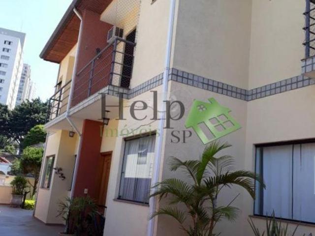 Lindo Sobrado Triplex com 3 dormitórios 1 suíte varanda 2 vagas Bosque da Saúde