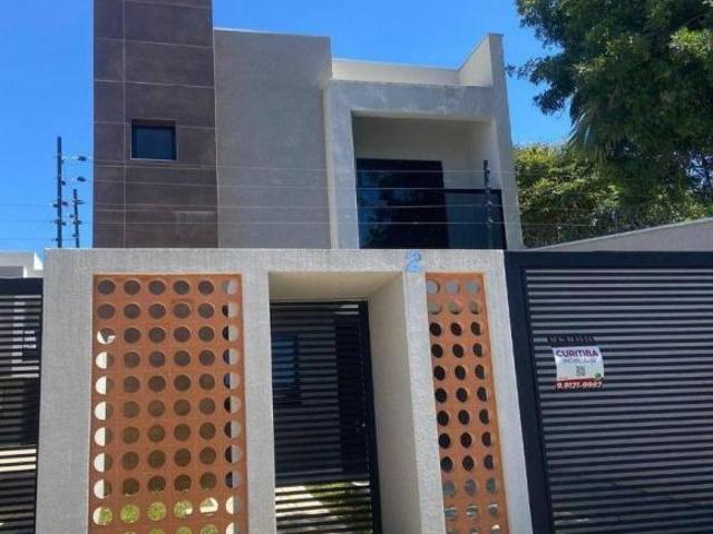 Lindo Sobrado 124 m² com 3 quartos sendo 1 suíte à venda por R$ 773.209,00 Guaíra Curitiba/PR