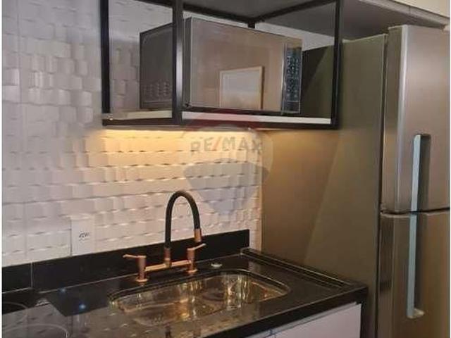 Lindo Studio de 33m² com cozinha totalmente equipado