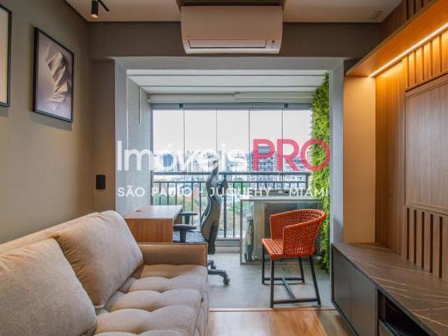 Lindo studio mobiliado, 31m², em Moema