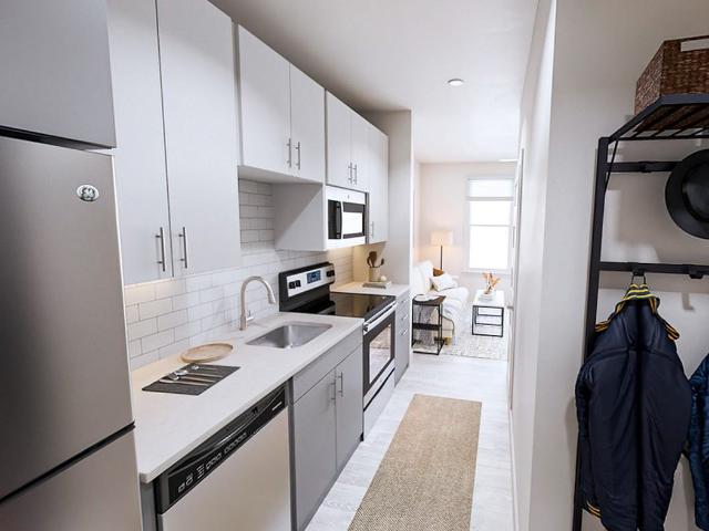 Link Apartments® 4th Street 2 Bedroom Apartment for Rent at 501 W 4th St, Winston Salem, NC 27101 Downtown Winston Salem