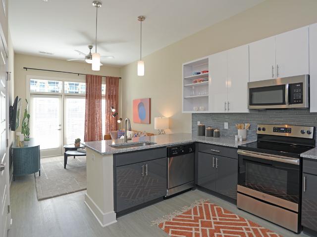 Link Apartments® Innovation Quarter Studio Apartment for Rent at 530 N Patterson Ave, Winston Salem, NC 27101 Downtown Winston Salem