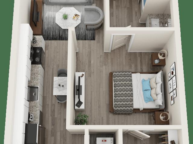 Link Apartments® Linden 1 Bedroom Apartment for Rent at 100 Brandon Rd, Chapel Hill, NC 27517
