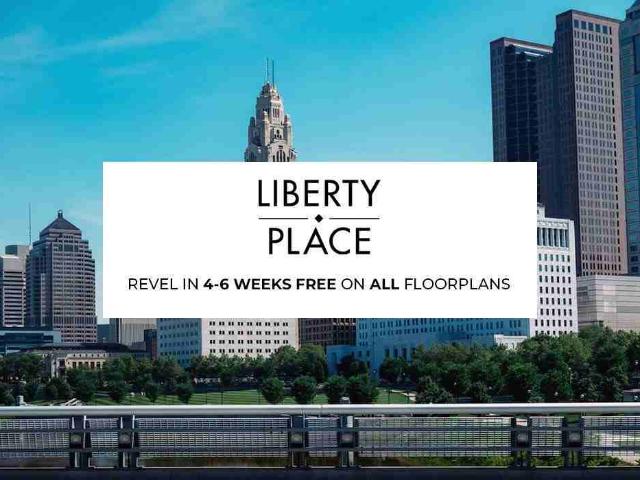 Liberty Place Apartments 1 Bedroom Apartment for Rent at 250 Liberty St, Columbus, OH 43215 Brewery District
