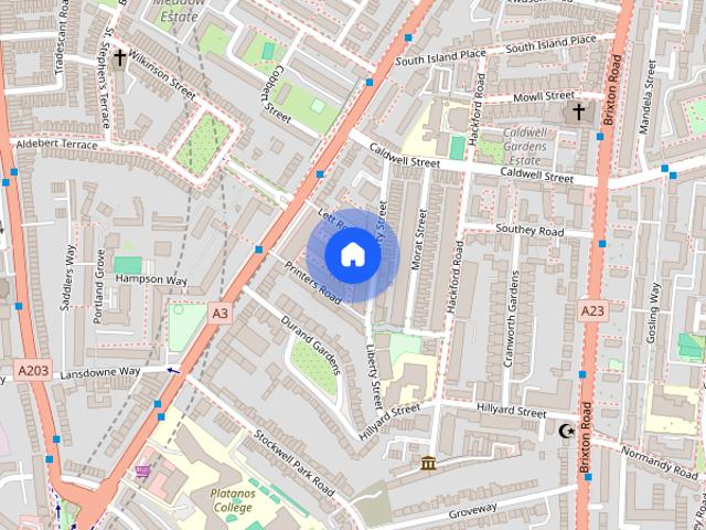 Liberty Street, SW9, Oval, SW9