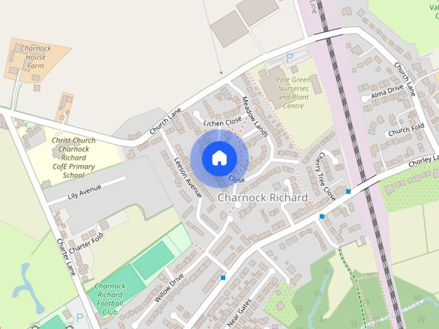 Lichen Close, Charnock Richard