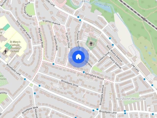 Lickless Gardens,Horsforth LS18 5QU