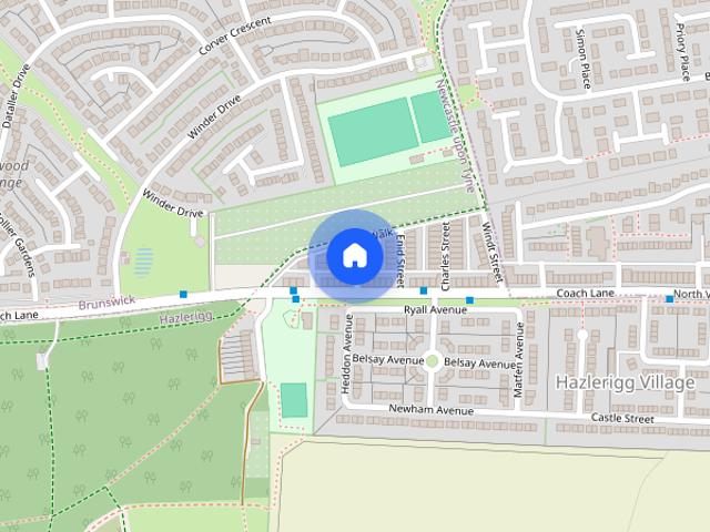 Lieven Street, Hazlerigg, Newcastle Upon Tyne NE13