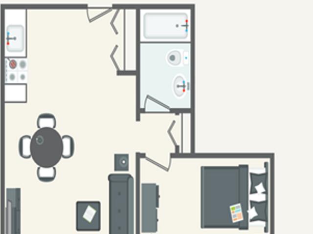 Life Manor Parkside 1 Bedroom Apartment for Rent at 1601 S Union Ave, Tacoma, WA 98405 Central
