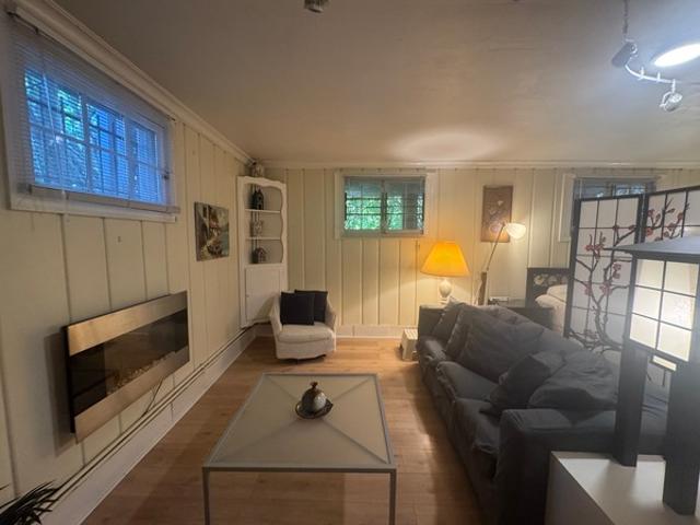 Light Filled 1BR English Basement — Fully Furnished, Private Entrance — Glover Park
