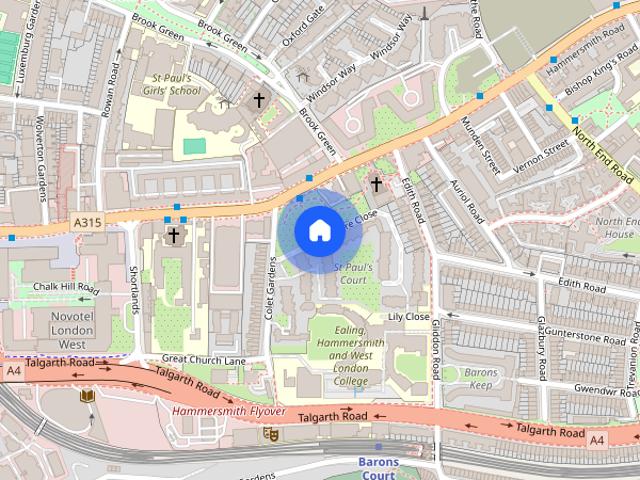 Lily Close, St Paul's Court, Hammersmith, W14
