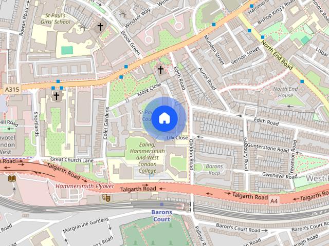 Lily Close, St Paul's Court, London, W14