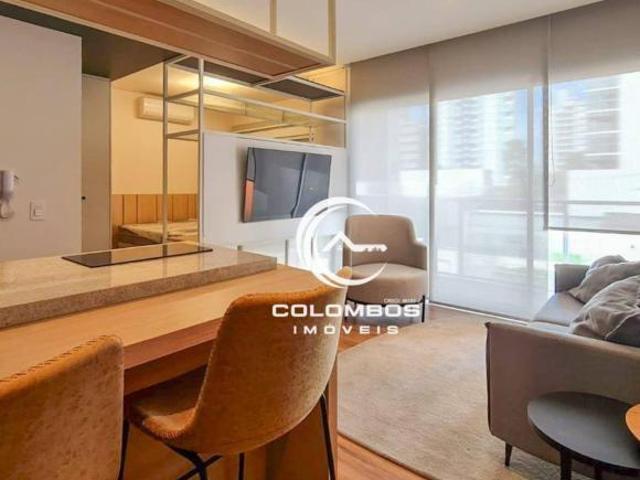Lille. Apartamento com 1 dormitório, 38 m² venda por R$ 700.000 ou aluguel por R$ 5.359/mês Camb