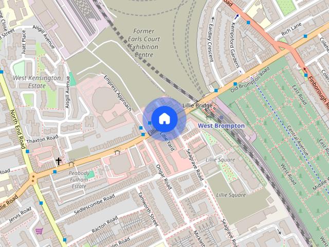 Lillie Square, Earl's Court, London, SW6