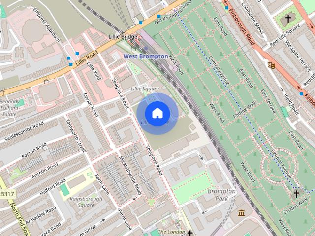 Lillie Square, Hammersmith And Fulham, London